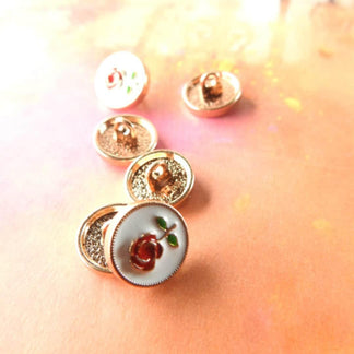 Cute Tiny Flower Buttons | Sewing buttons for decorating – zazaofcanada