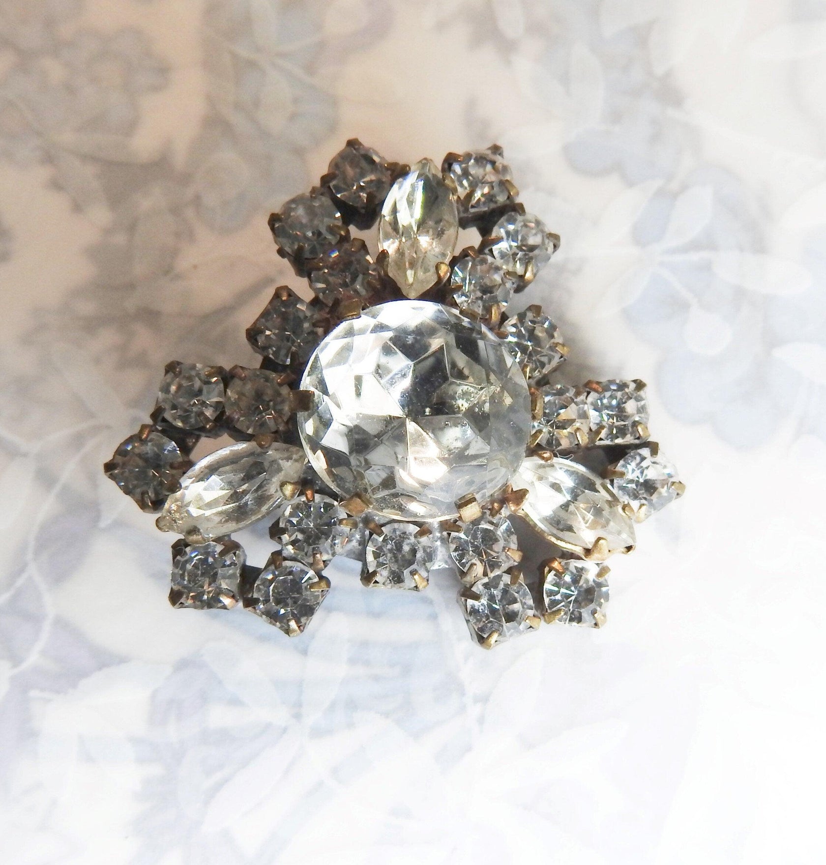 Fancy diamante button – zazaofcanada