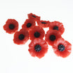 Flower shaped buttons - Poppy fancy buttons – zazaofcanada